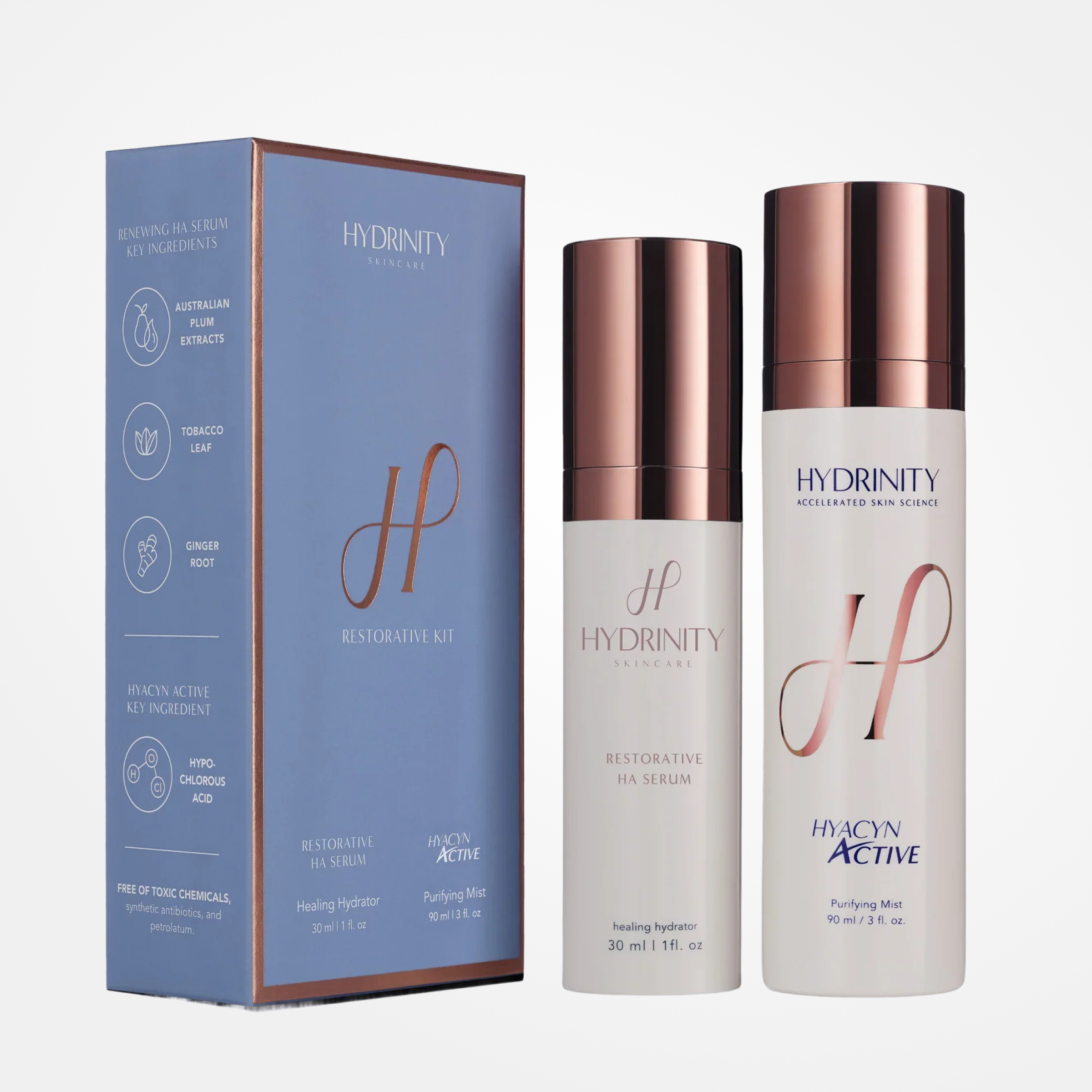 Hydrinity Restorative Kit | Post-Treatment Recovery & Hydration Duo